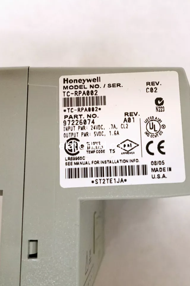 Honeywell C200 DCS TC-RPA002 CONTROLNET REPEATER ADAPTER FM — Elation ...