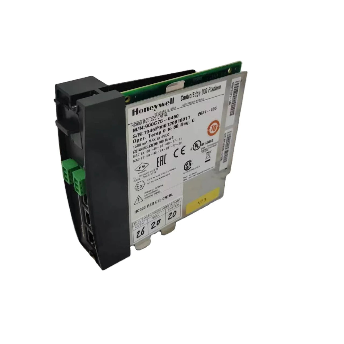 Honeywell 900C75‑0560 | Redundant CPU Module for HC900 PLC — Elation ...