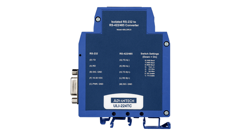 BB-485LDRC9 ULI-224TC - RS-232 to Isolated RS-422/485 Converter, Indus — Elation Industrial Store
